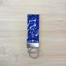 Glow in the Dark Galaxy Key Fob // Space Key Fob, Galaxy Fabric Key ...