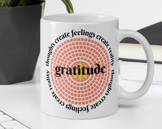 Gratitude Mug - Etsy
