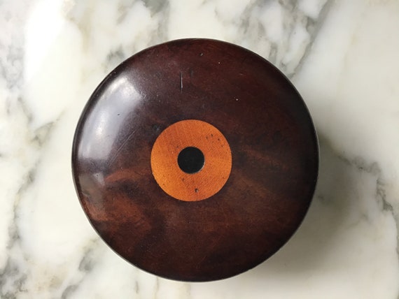 Lovely Antique Mahogany Table Snuff Box. | Etsy