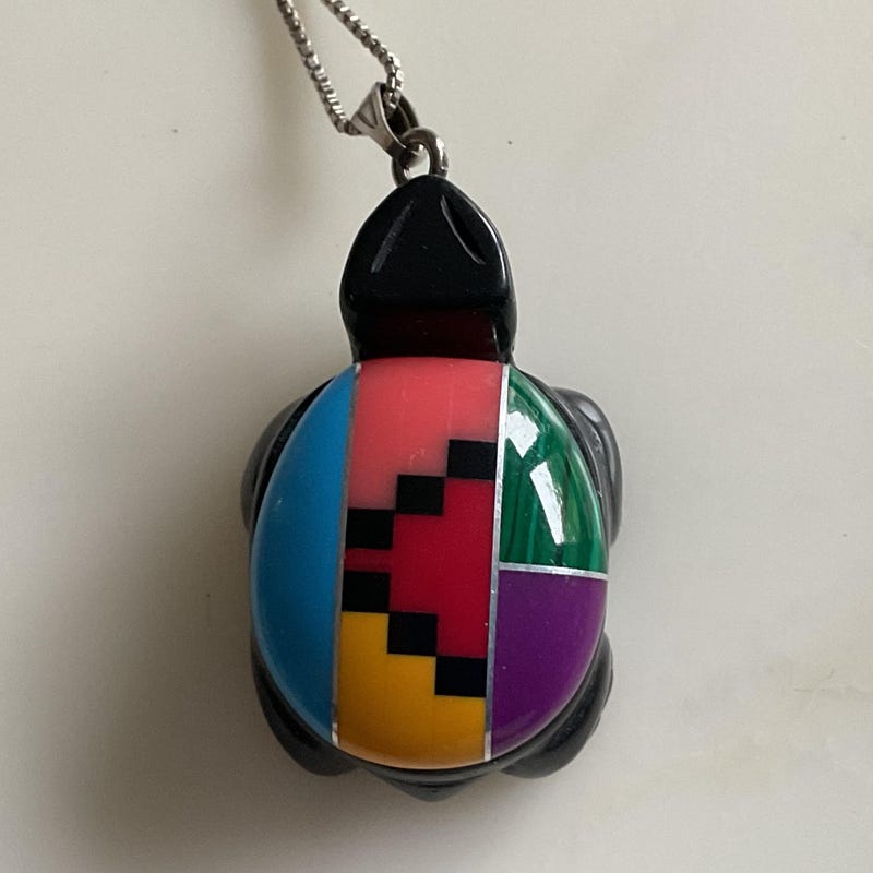 Carved Jet Pendant - Etsy