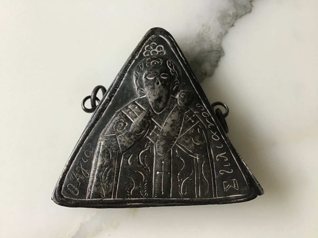 An Exceptional and Rare 16th Century Silver Greek Orthodox Christian ...