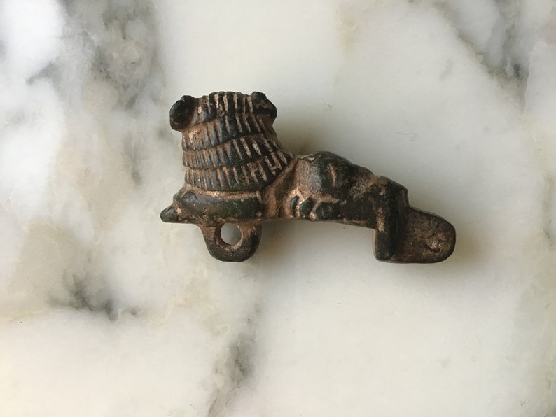Wonderful Roman Bronze Lion Amulet Clasp. - Etsy
