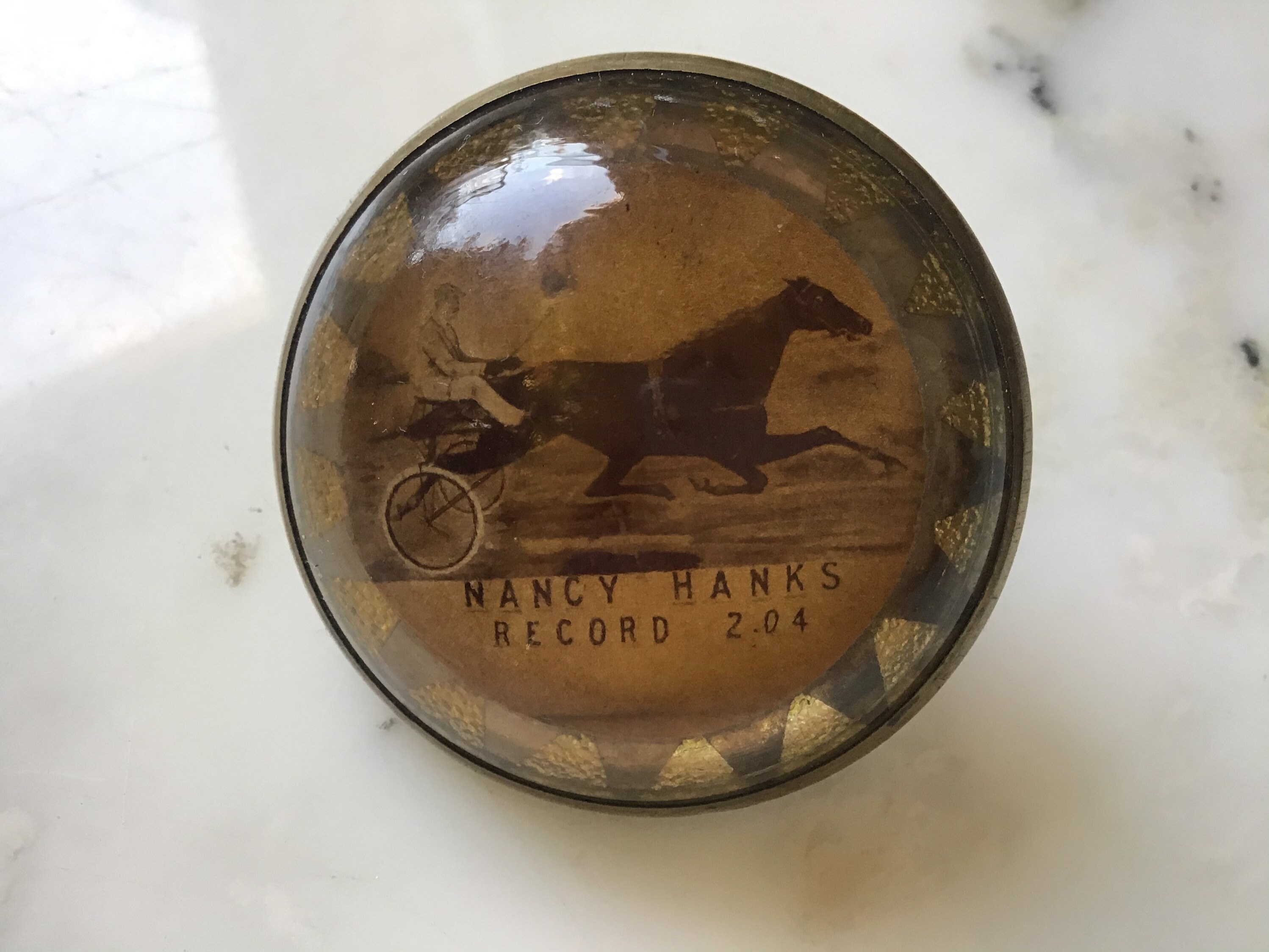 A Rare Antique American Horse and Trap Racing Glass Fancy - Etsy