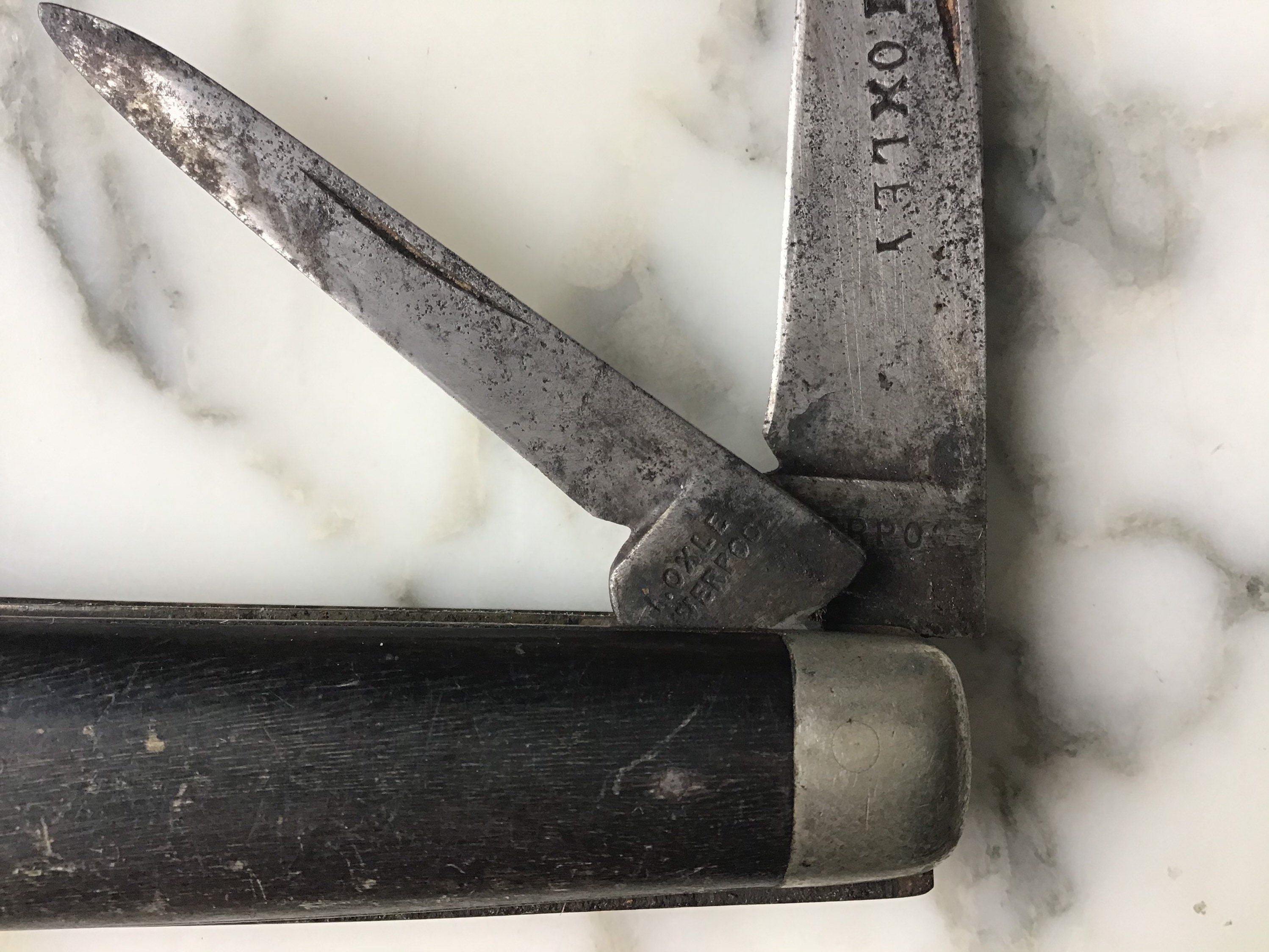 Scarce Liverpool Made Vintage Double Blade Pocket Knife. - Etsy