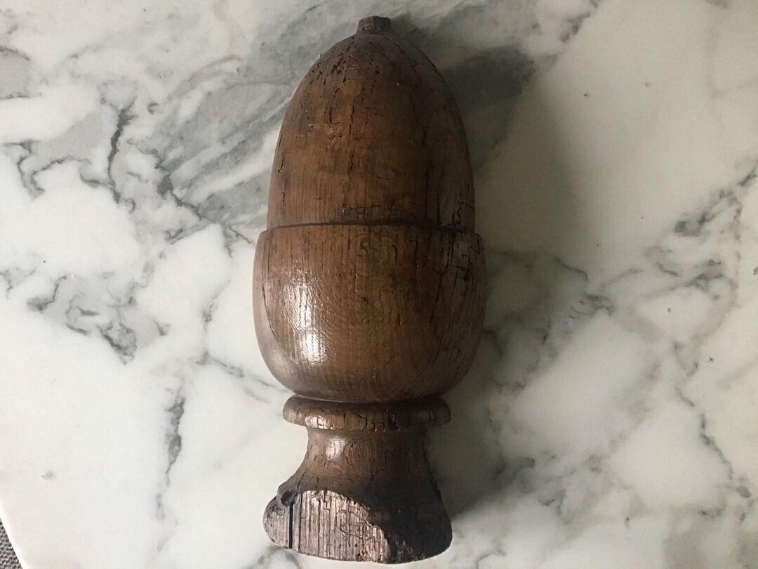 A Wonderful Large Early 19th Century Carved Oak acorn. - Etsy