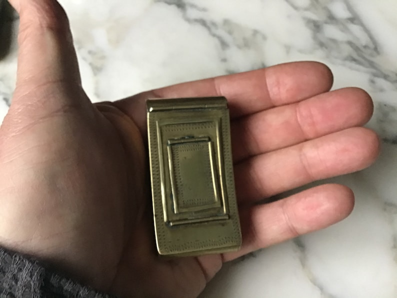 Rare 19th Century Triple Compartment Brass Snuff Box. | Etsy