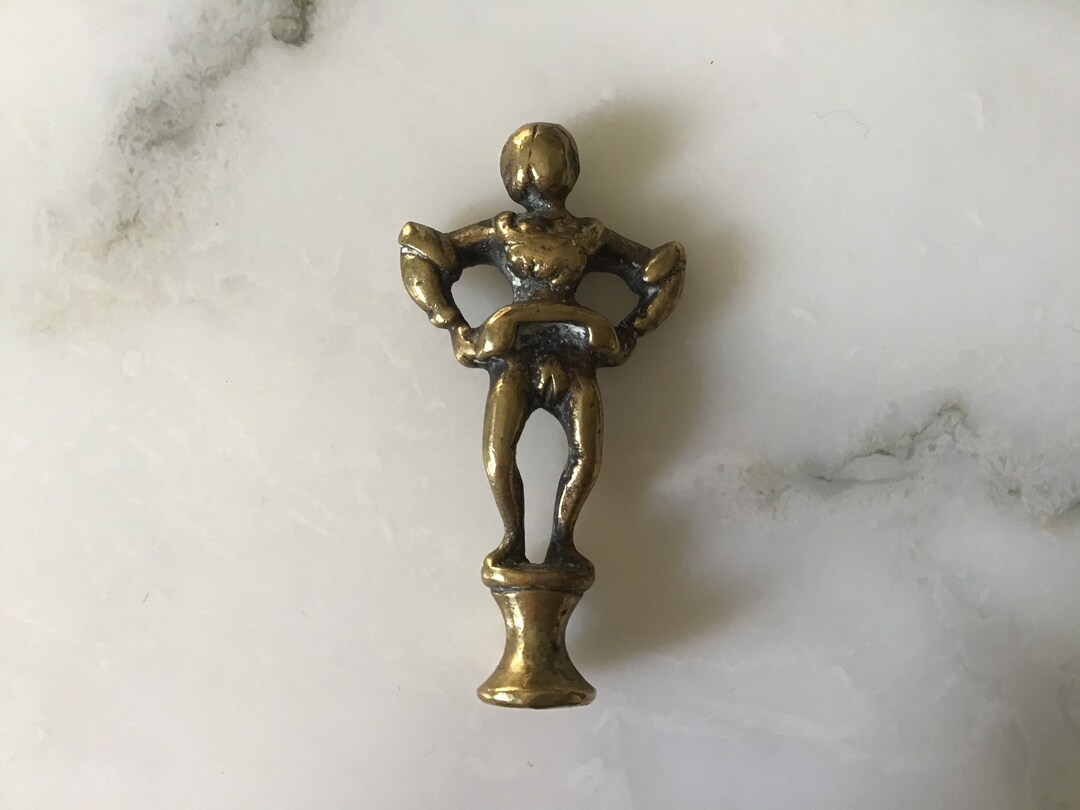 A Cheeky Georgian Brass Pipe Tamper of a Lady Raising Her Dress. - Etsy