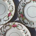 Victorian Hand Painted Rose & Leaves 18cm Plates Set x 6 Pieces - Etsy