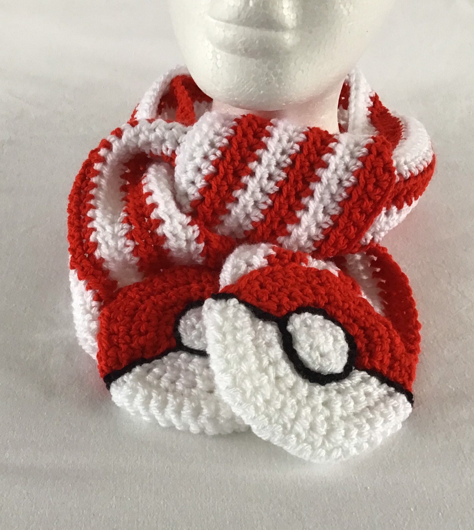 Children's Pokemon Inspired Scarf - Kids Scarf - Children's Winter ...