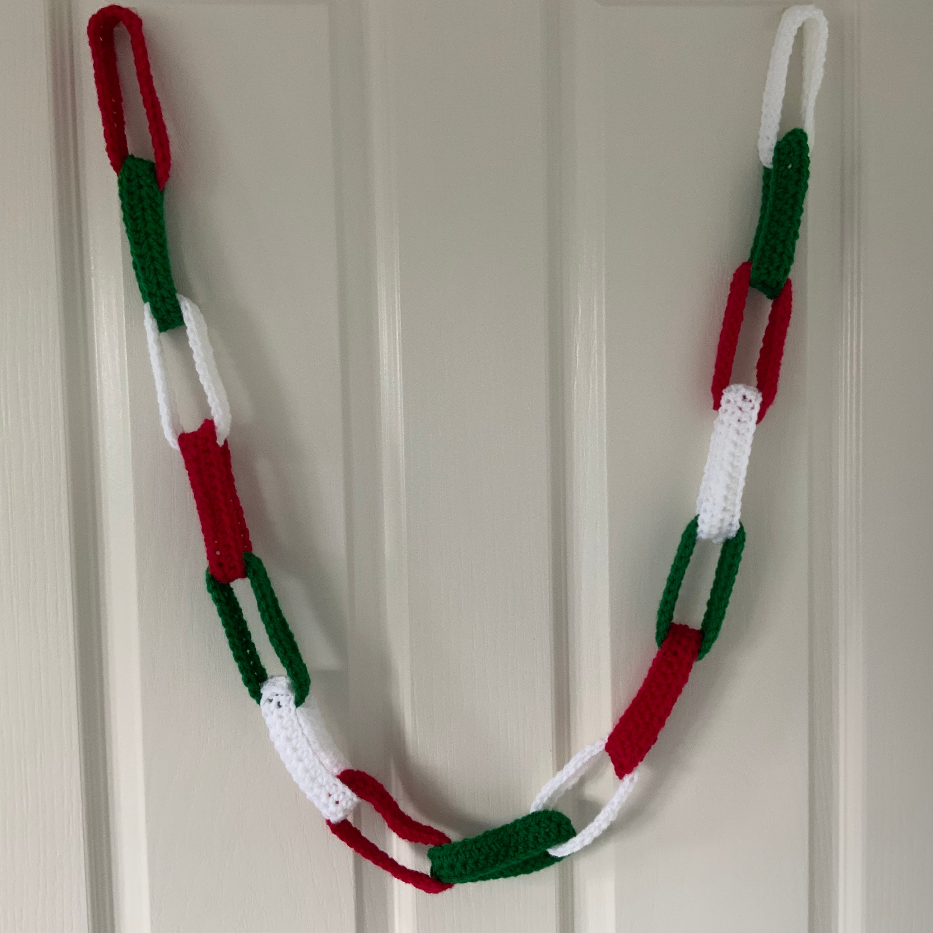 Christmas Un Paper Chain Garland Christmas Decoration - Etsy
