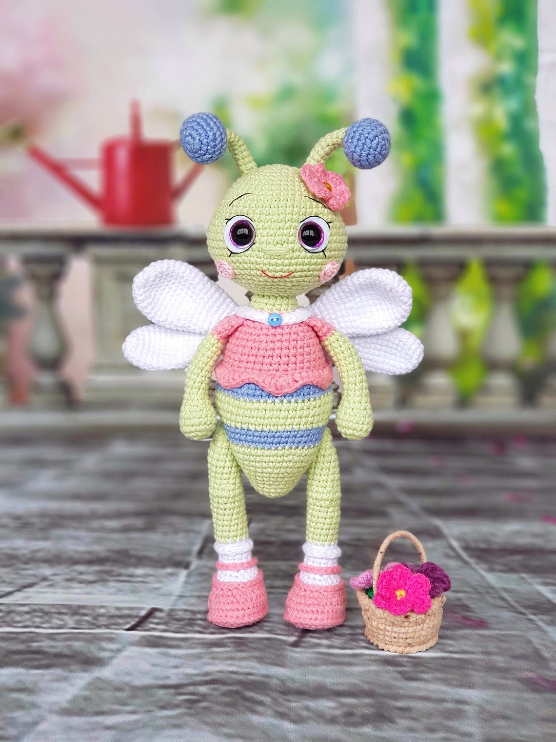 Dragonfly Handmade Croсhet Toy Cute Amigurumi Dragonfly Toy Etsy
