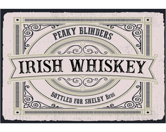 Peaky Blinders Metal Sign | Etsy