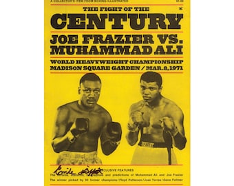 Art & Collectibles Digital Prints Joe Frazier Window Taunt Print 11x17 ...