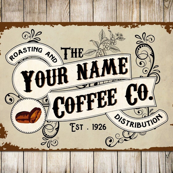 Large Coffee Bar Sign - Etsy UK