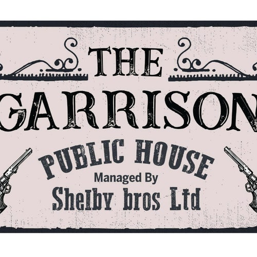 Peaky Blinders Infographic Retro Vintage Style Metal Sign Man - Etsy UK