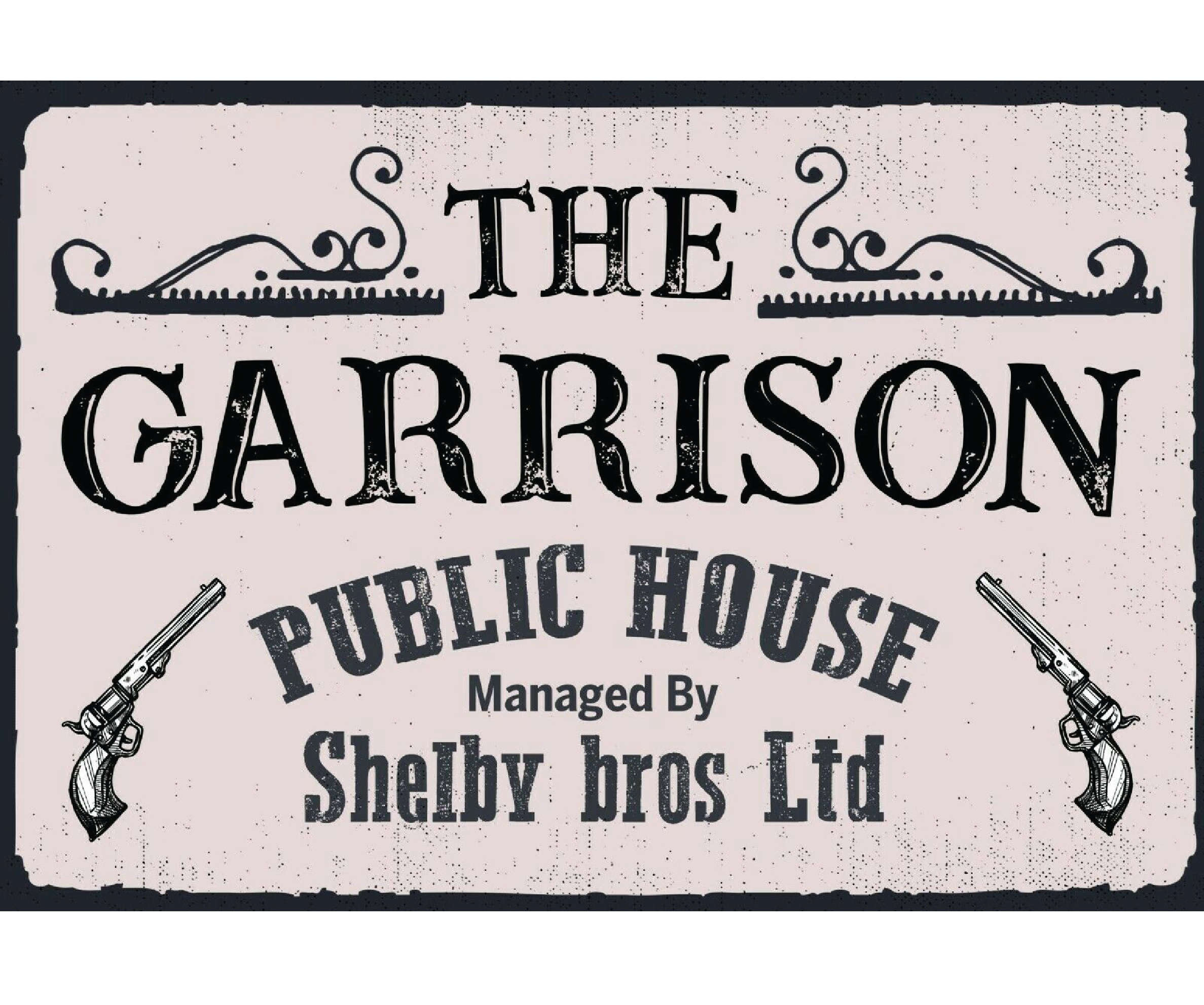 Peaky Blinders Public House the Garrison Retro Vintage Style - Etsy UK