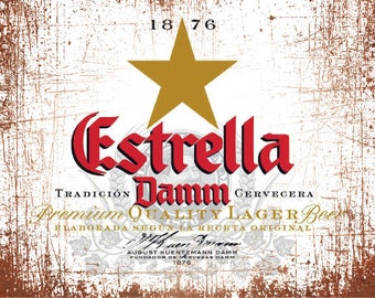 Estrella Beer | Etsy