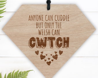 Wooden Welsh Sign - Etsy