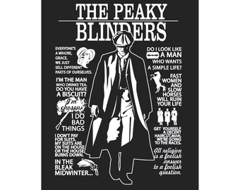Peaky Blinders Sign | Etsy