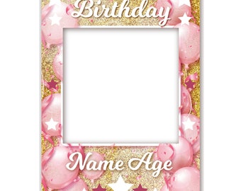 School Leavers Selfie Frame, Class of 2023 Party Booth Frame, Year 6 ...