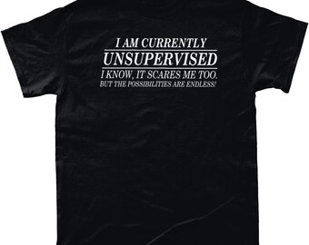 Unsupervised T Shirt - Etsy