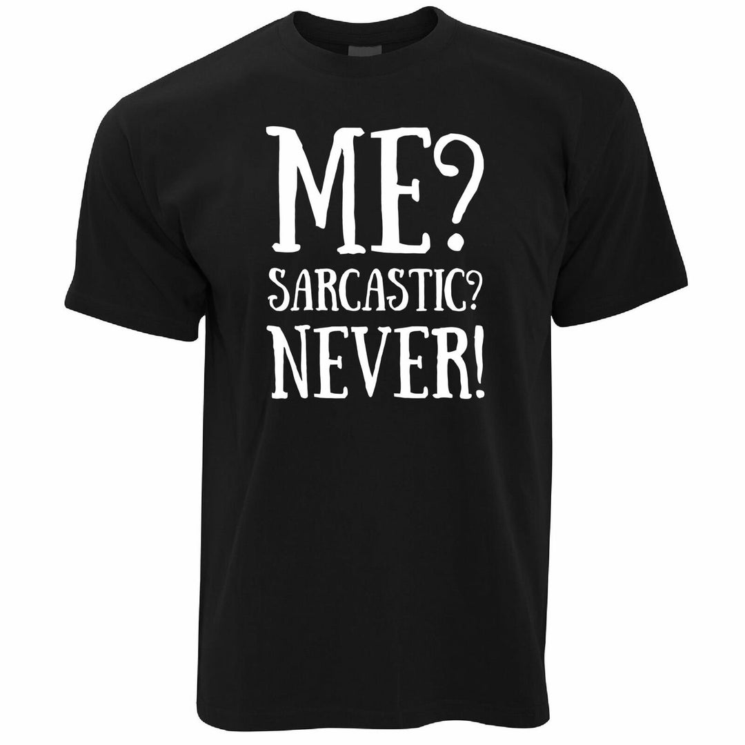 ME SARCASTIC Mens Funny Black T Shirt Novelty Joke Tshirt Gift - Etsy