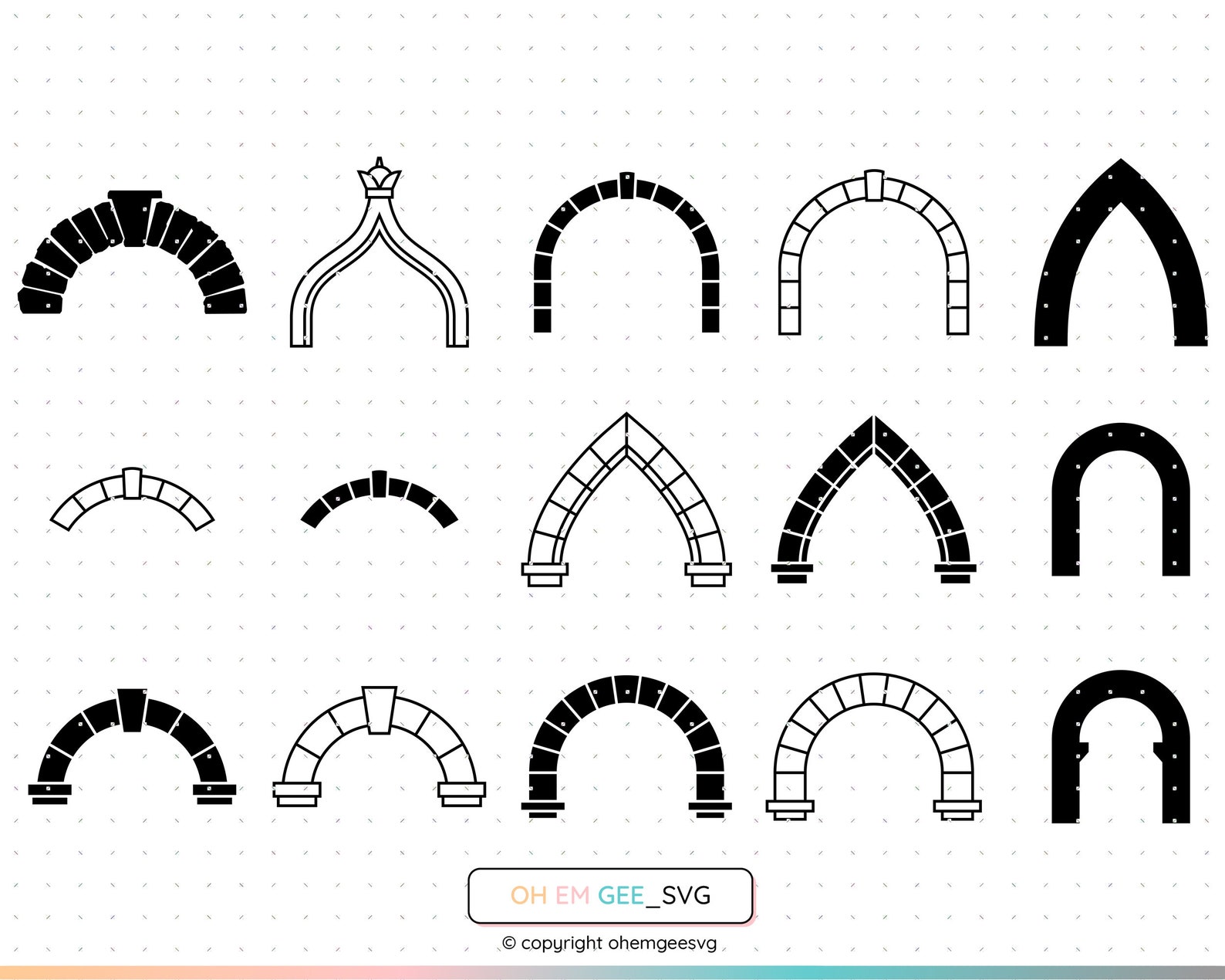 Arch Svg, Arches Png, Architecture Clipart, Door Arch Dxf, Archway Eps ...