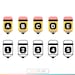 Pencil Alphabet Svg, Pencil Letters Png, Pencil Numbers Clipart, School ...
