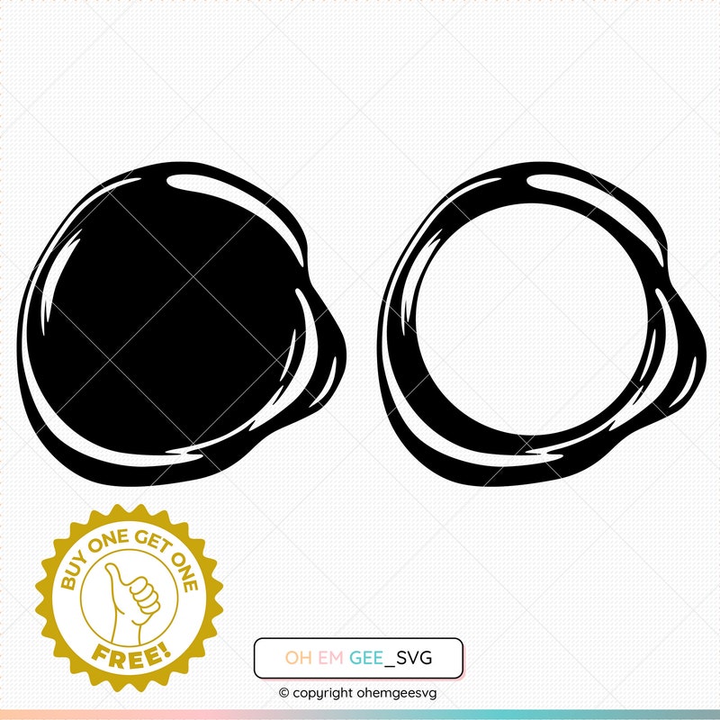 Wax Seal Svg - Etsy
