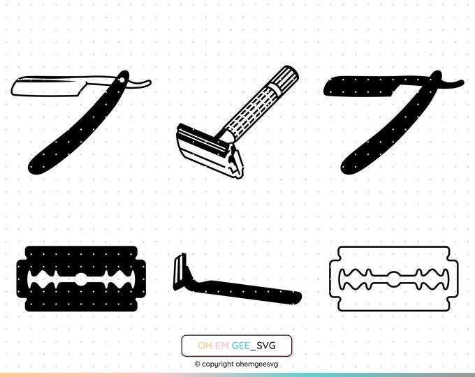 Razor SVG, Razor PNG, Razor Clipart, Razor Cut File, Razor , Straight ...