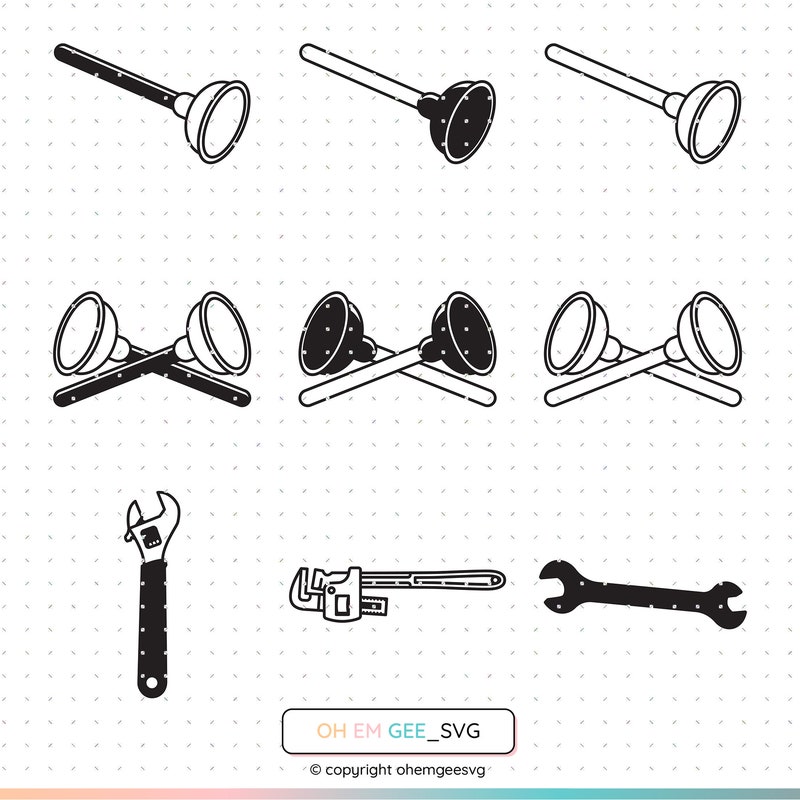 Plunger Svg - Etsy