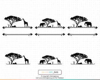Clip Art & Image Files Paper, Party & Kids Split Scenery Nature ...