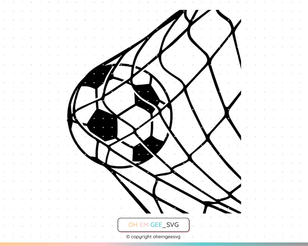 Soccer Ball Going Into The Net