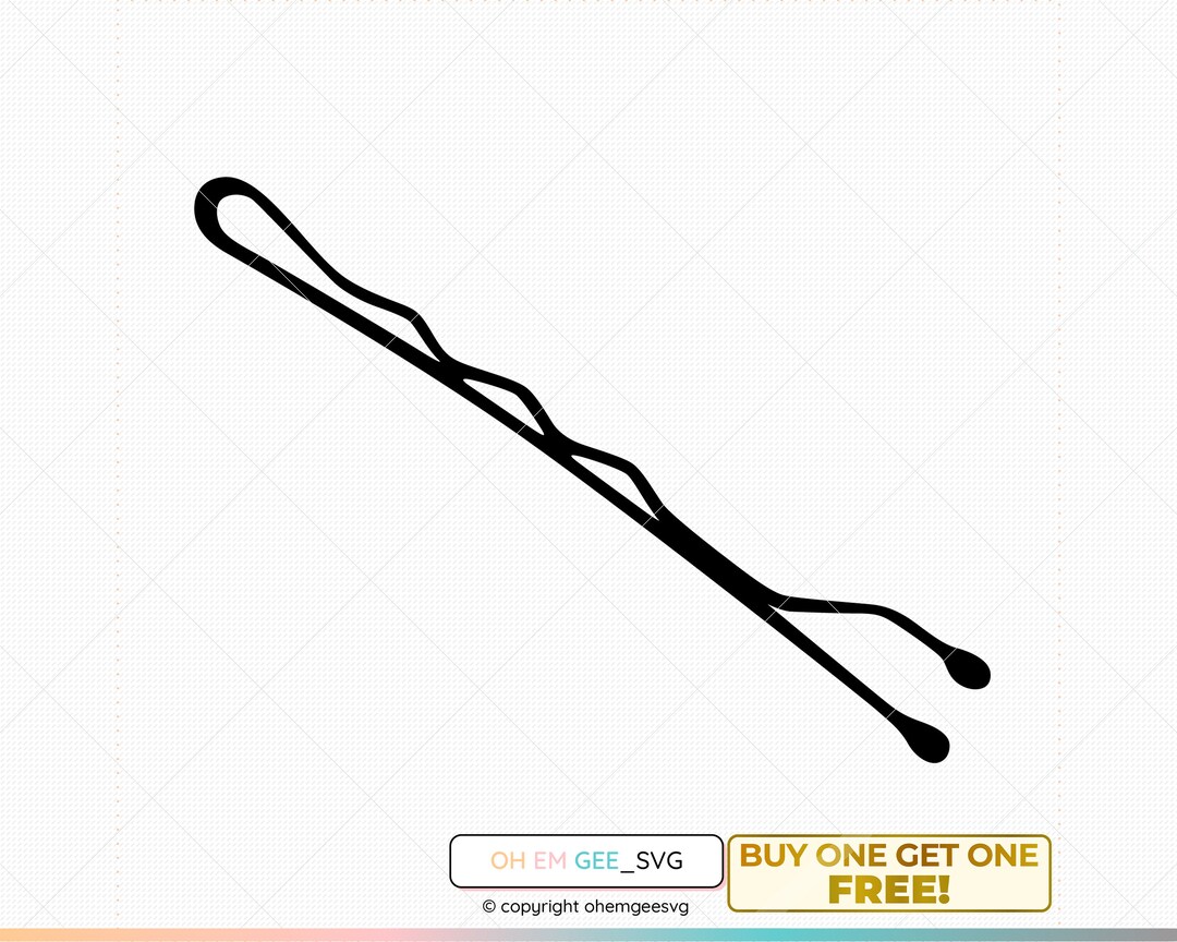 Bobby Pins Svg, Bobby Pin Clipart, Bobby Pins Png, Bobby Pins Dxf ...