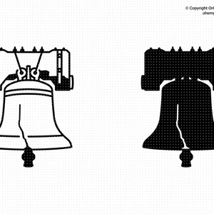 Liberty Bell Svg Liberty Png Independence Clipart Philly - Etsy