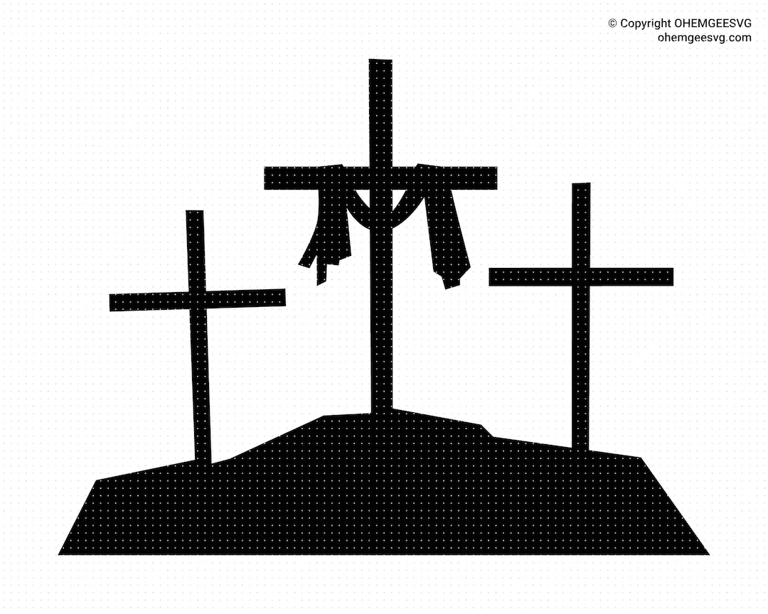 Calvary Cross Svg, Calvary Crosses Png, Crucifix Clipart, Cross With ...