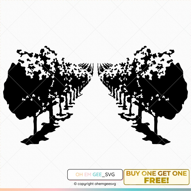 Vineyard Svg - Etsy