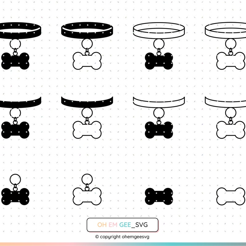 Dog Dxf Collar - Etsy