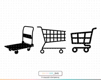 Flatbed Cart Clipart - Etsy