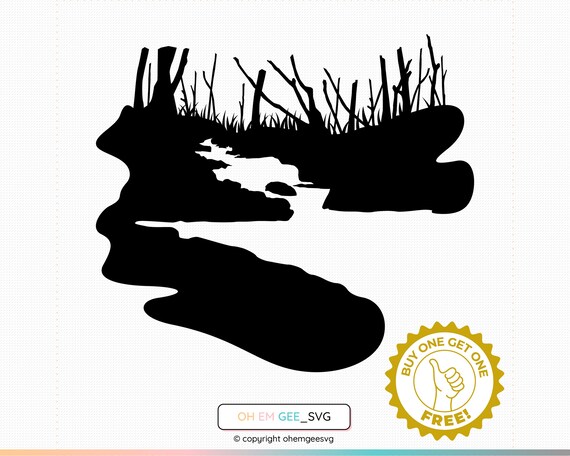 Fließender Fluss Clipart