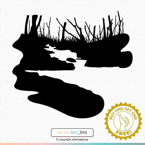 Flowing River - Etsy