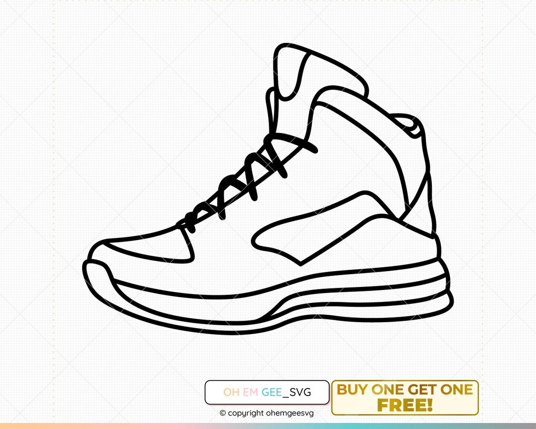 Basketball Shoes Svg, Shoes Clipart, Rubber Shoes Png, Shoes Cricut ...