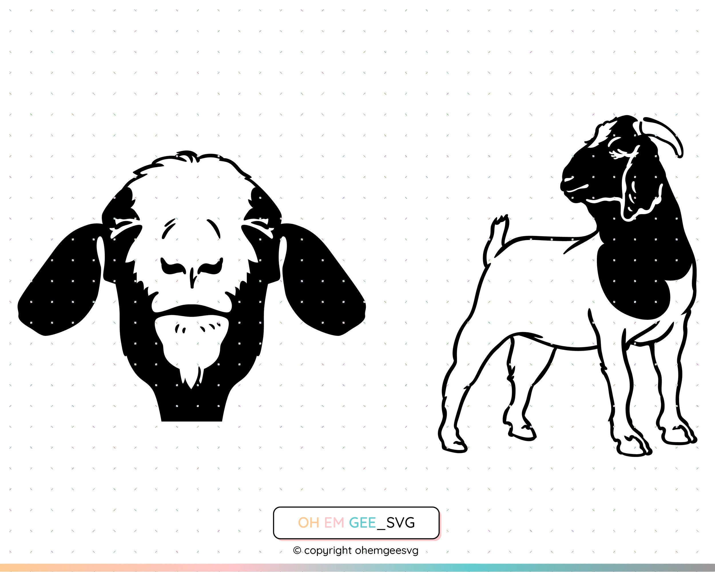 Boer Goat Clipart