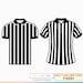 Referee Uniform Svg, Referee Clipart, Referee Shirt Png, Referee ...