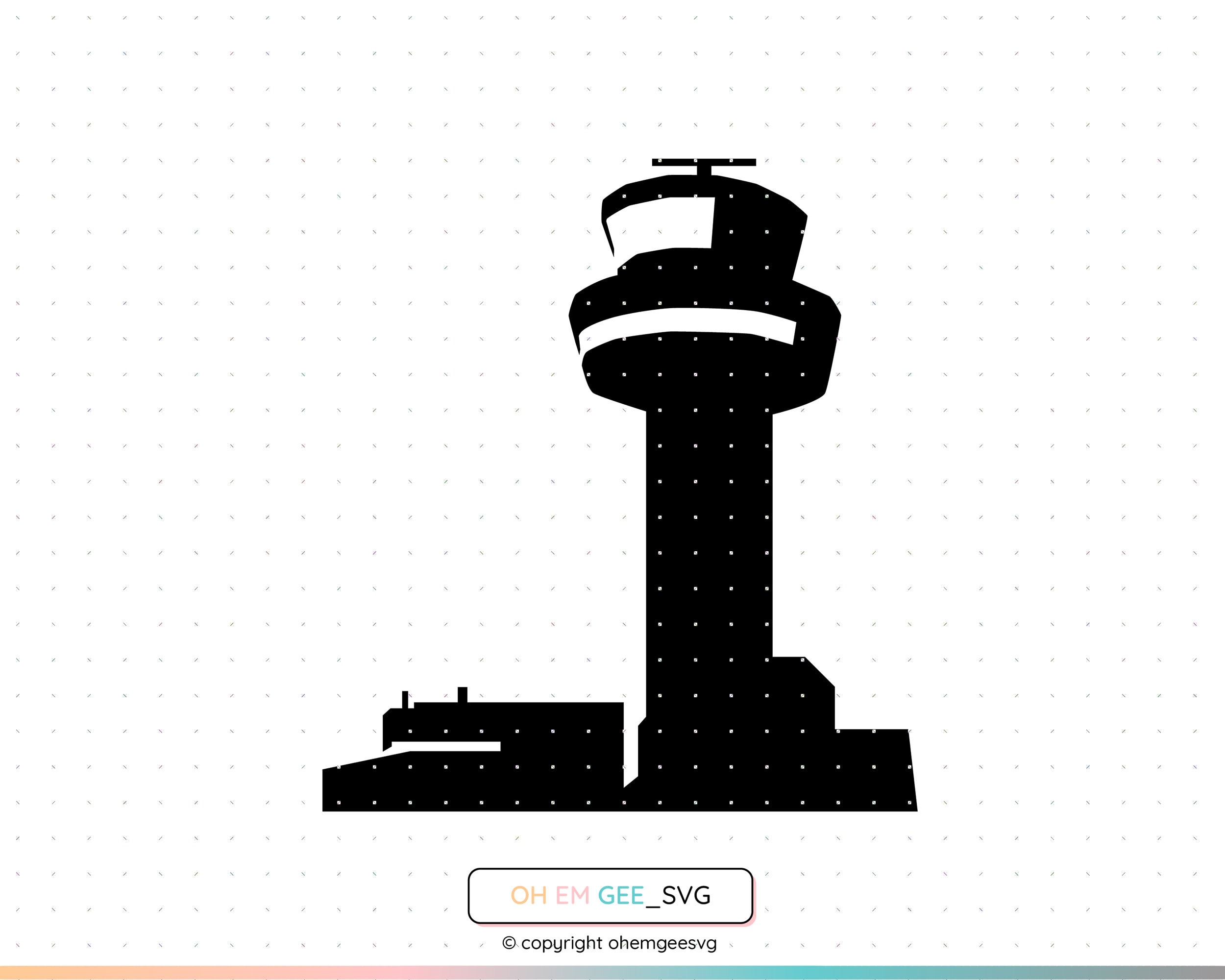Air Traffic Control Tower Icon