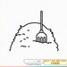 Haystack Svg, Haystack With Rake Png, Hay Clipart, Rake Dxf, Farming ...