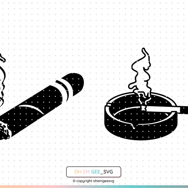 Cigar Tray Svg - Etsy