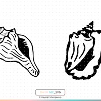 Shell- #5 Svg, Png, Pdf, Dxf - Etsy Canada