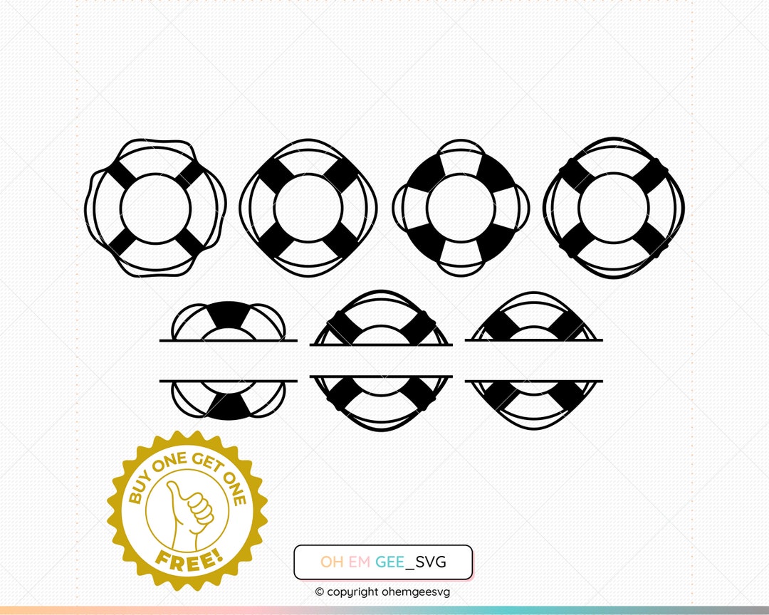 Lifebuoy Saved in Svg and Png Files, Life Buoy Ring Clipart, Lifeguard ...