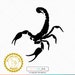 Scorpion Svg Scorpion Png Scorpion Clipart Scorpion Dxf - Etsy
